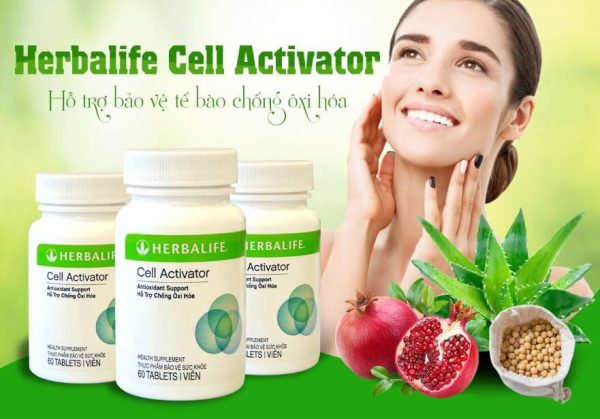 Cell Activator Herbalife hỗ trợ chống oxy hoá hiệu quả